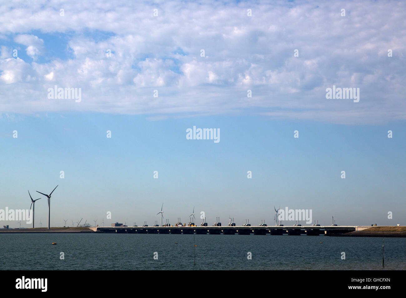 Eastern Scheldt barrier, Zeeland, The Netherlands Stock Photo - Alamy