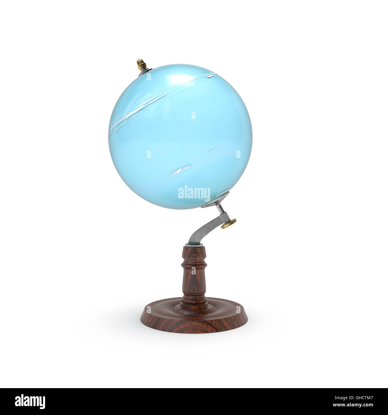 Globe map of uranus 3d rendering Stock Photo - Alamy