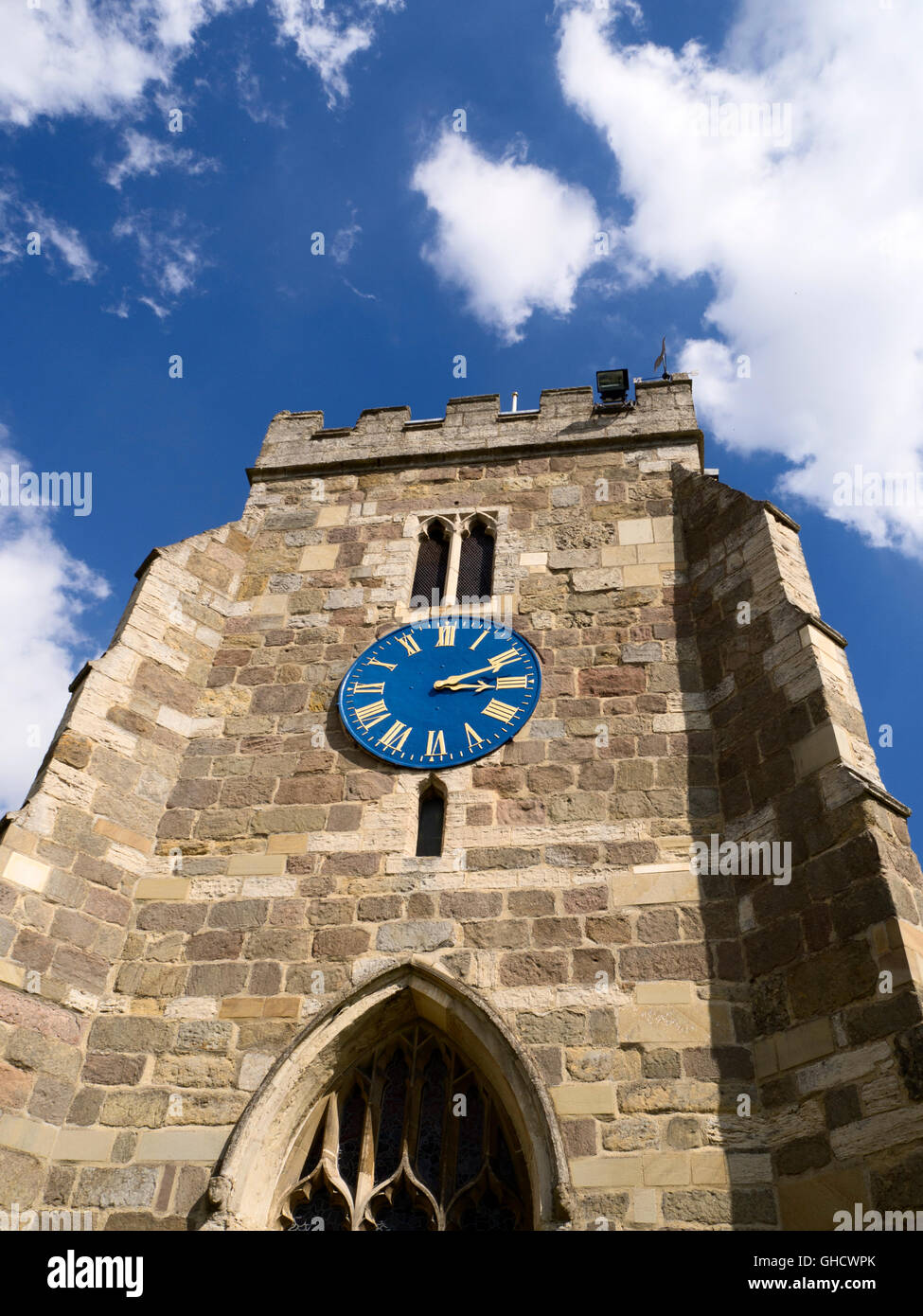 St Andrews Parish Church at Aldborough Yorkshire England Stock Photo ...