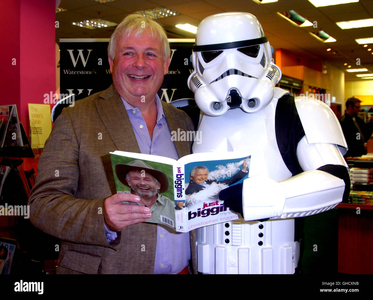 Christopher biggins signing hi-res stock photography and images - Alamy