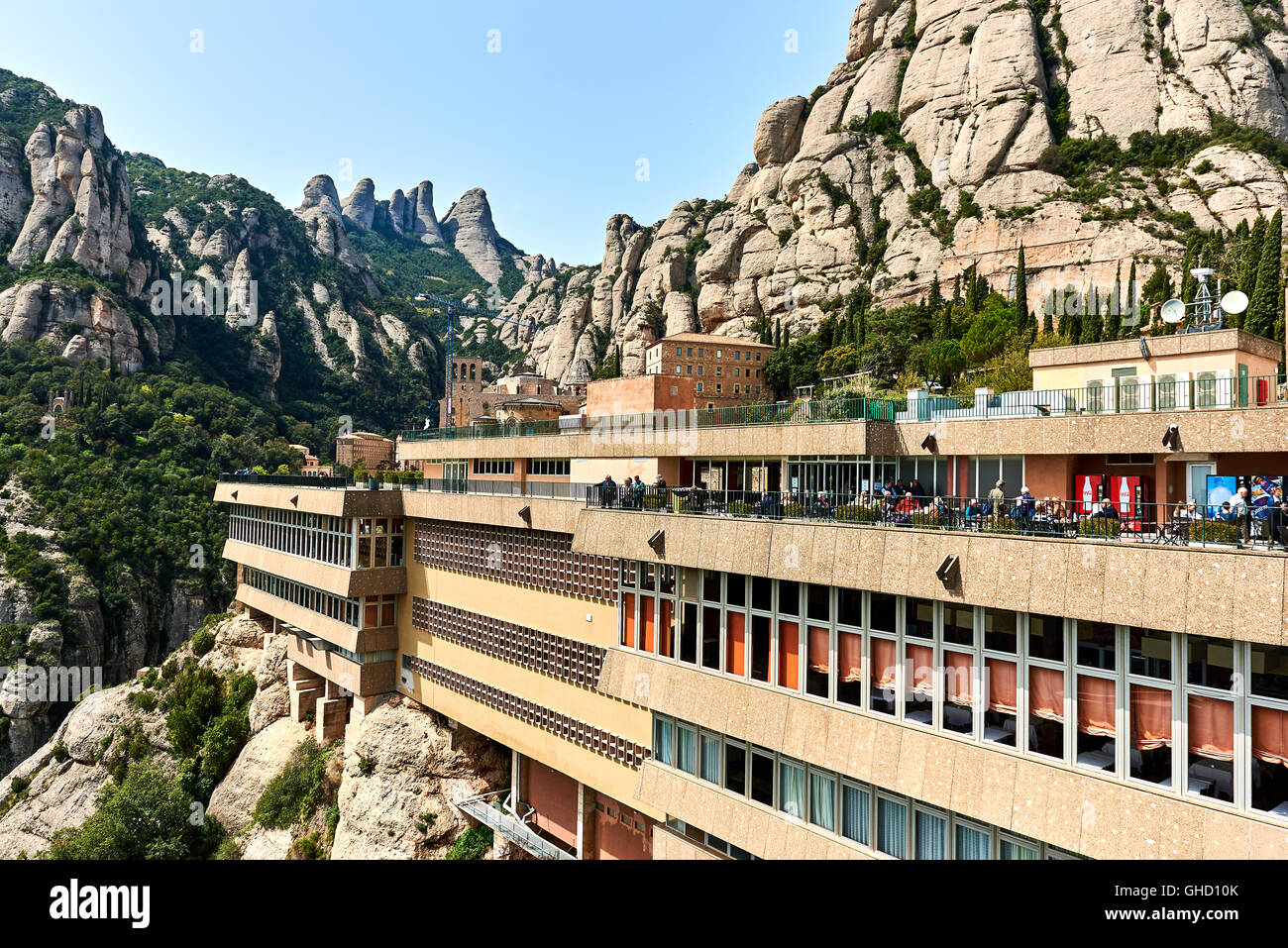 Spectacular view of Montserrat mountains Stock Photo - Alamy