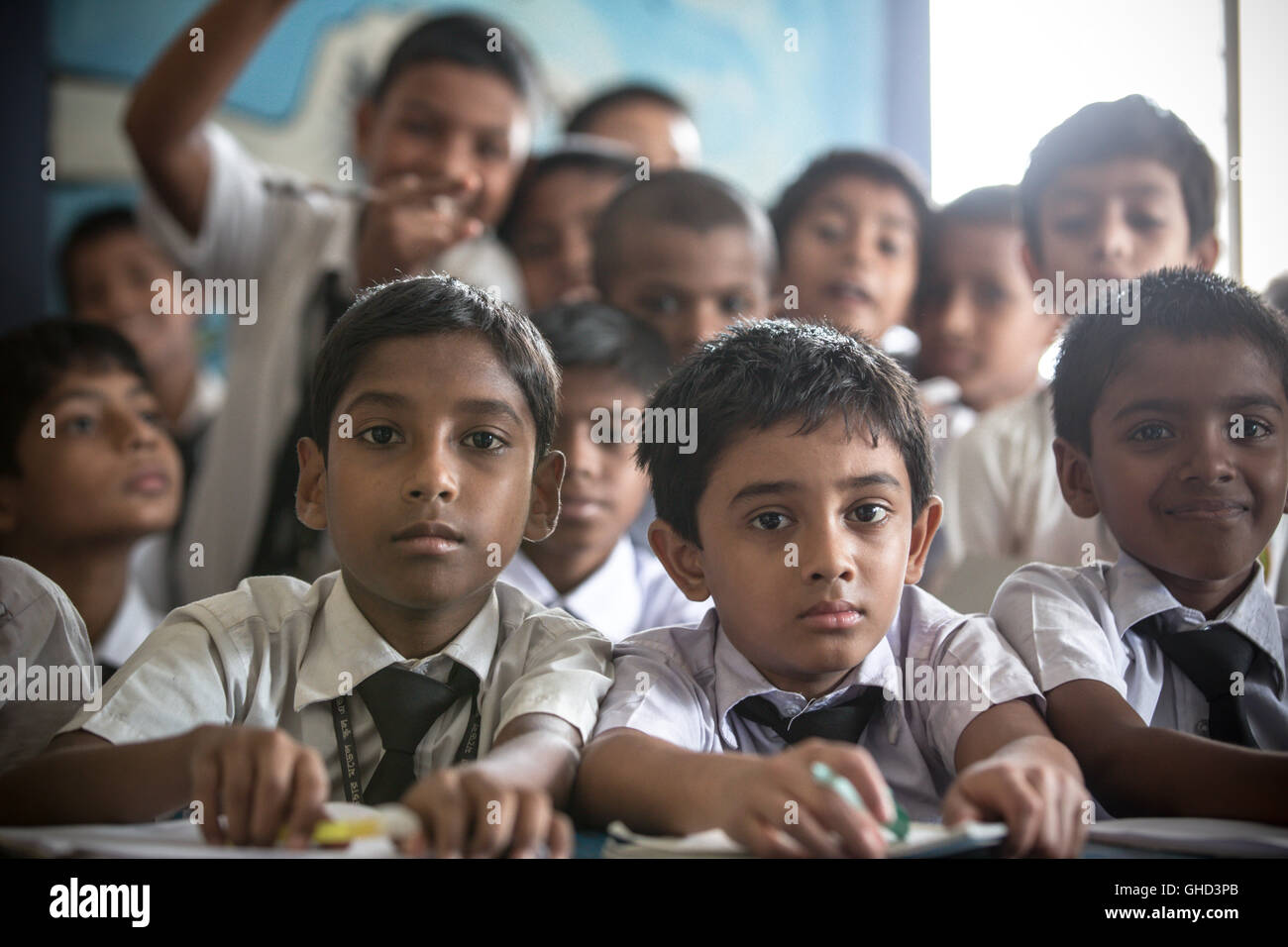 Students in a school in Dhaka - Bangladesh Stock Photo - Alamy