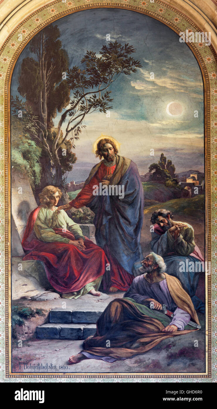 Gethsemane prayer painting hi-res stock photography and images - Alamy