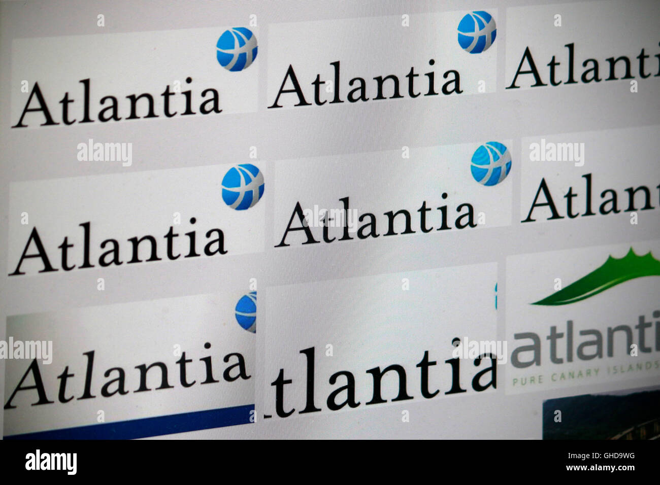 Atlantia logo hi-res stock photography and images - Alamy