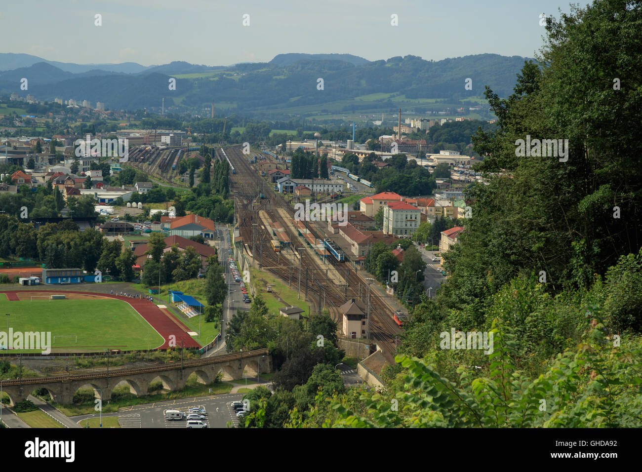 Decin Castle, castle in Czech Republic Stock Photo - Alamy