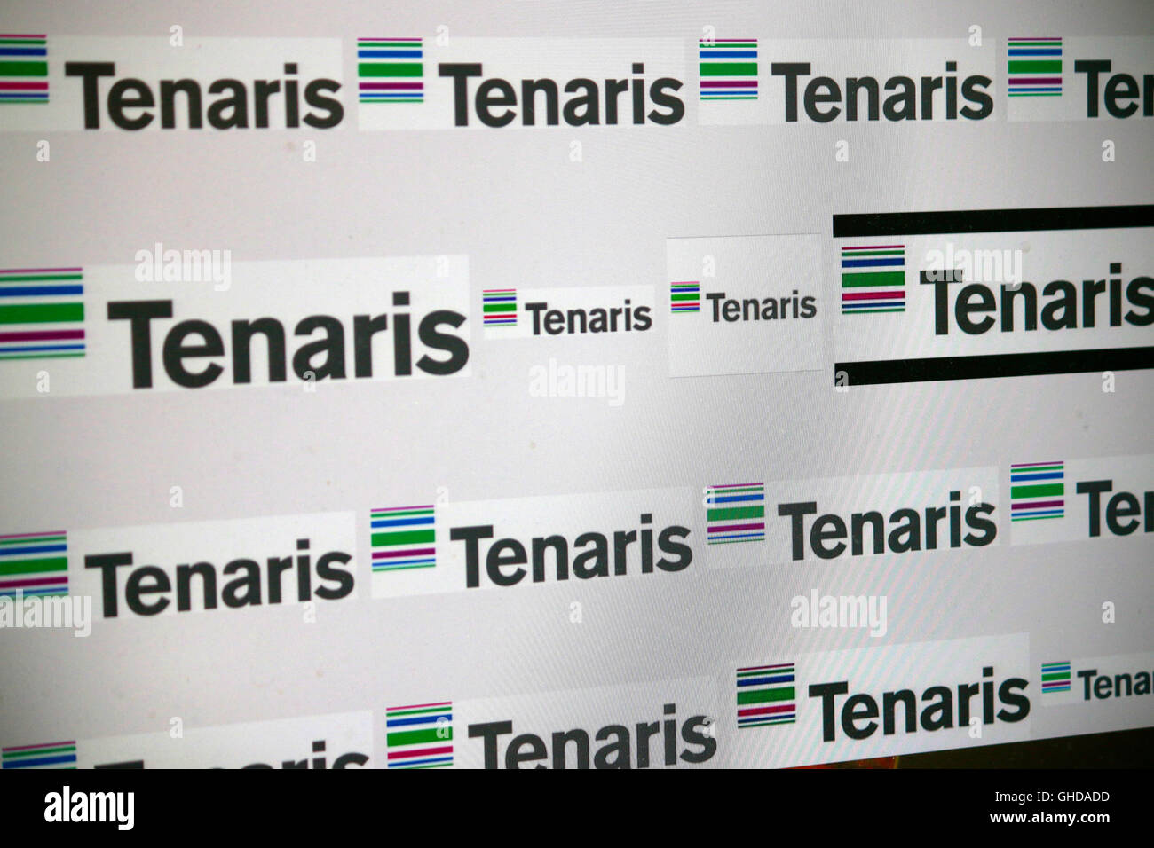Tenaris logo hi-res stock photography and images - Alamy