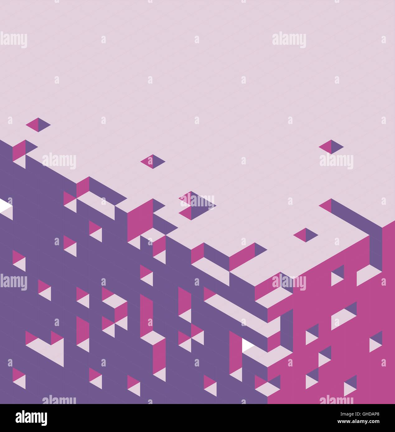 Isometric cubes background Stock Vector Image & Art - Alamy