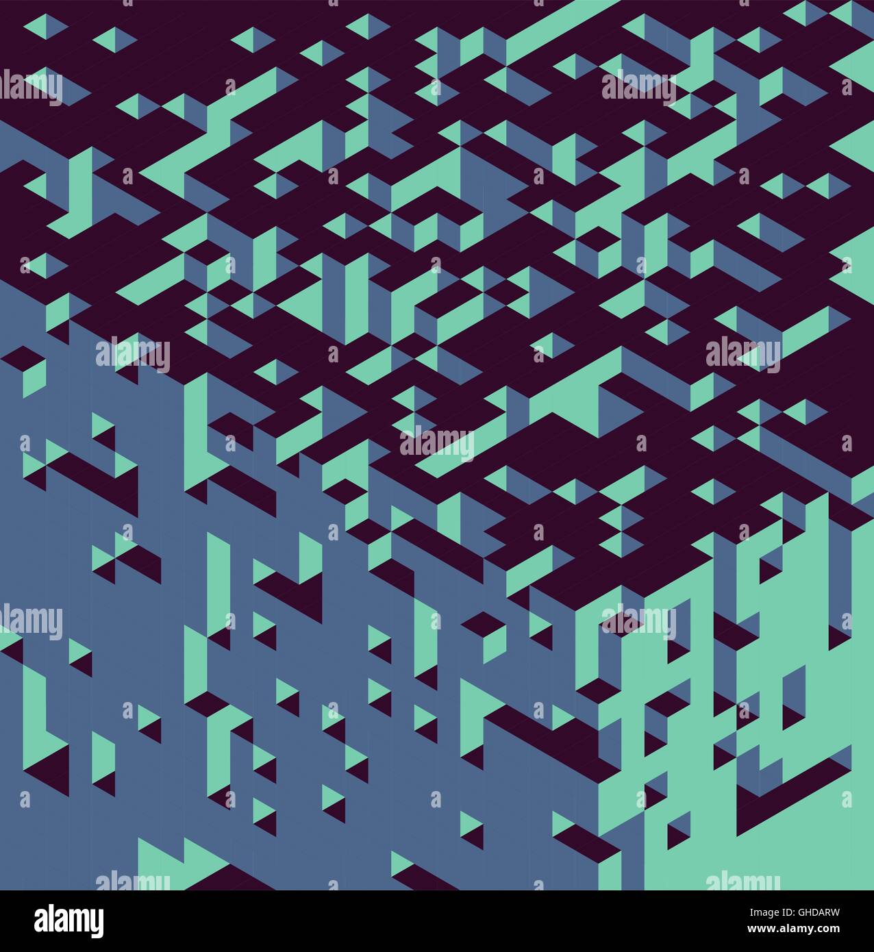 Isometric cubes background Stock Vector Image & Art - Alamy