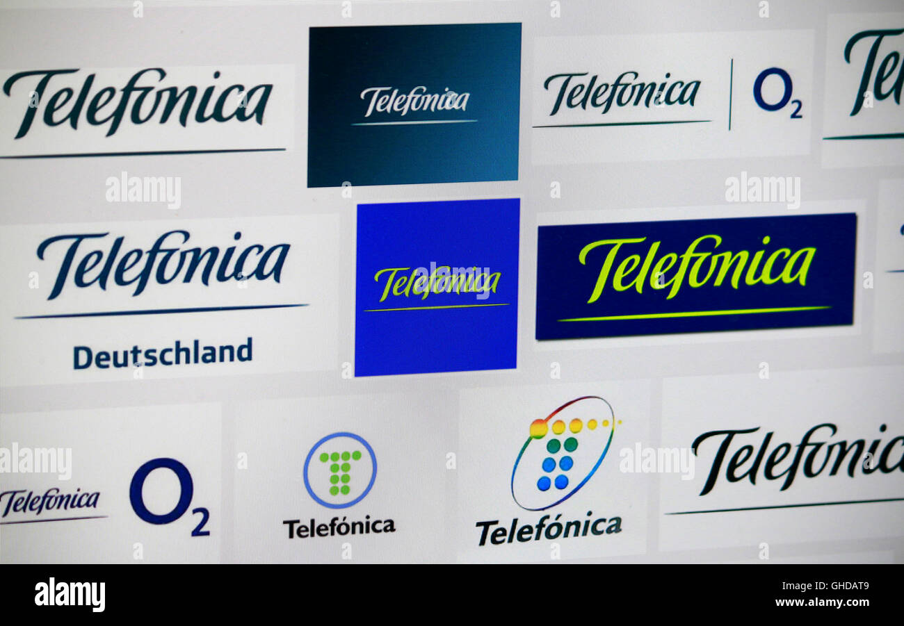 Telefonica logo hi-res stock photography and images - Alamy
