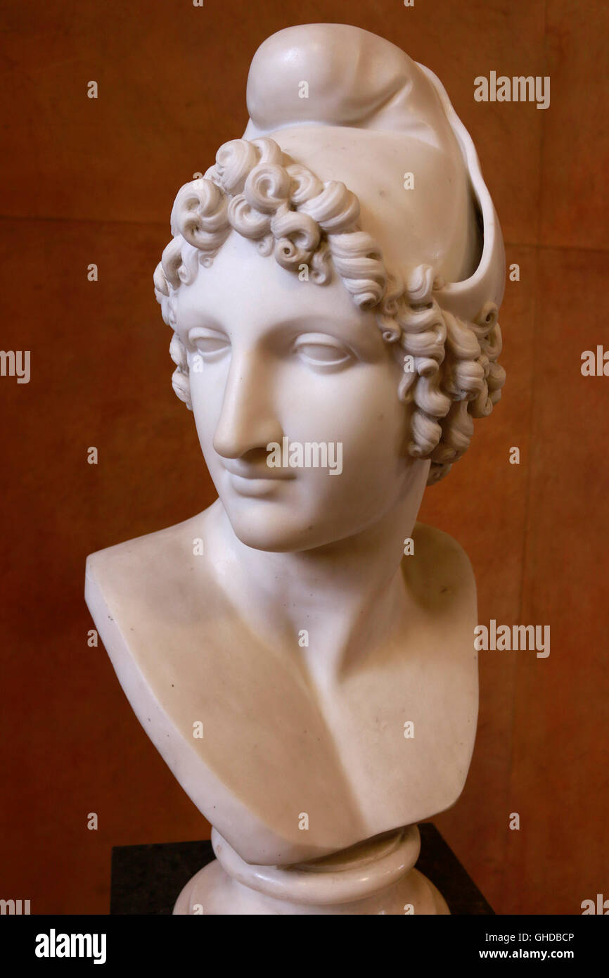 Skulptur/ Bueste: Paris, Berlin Stock Photo - Alamy