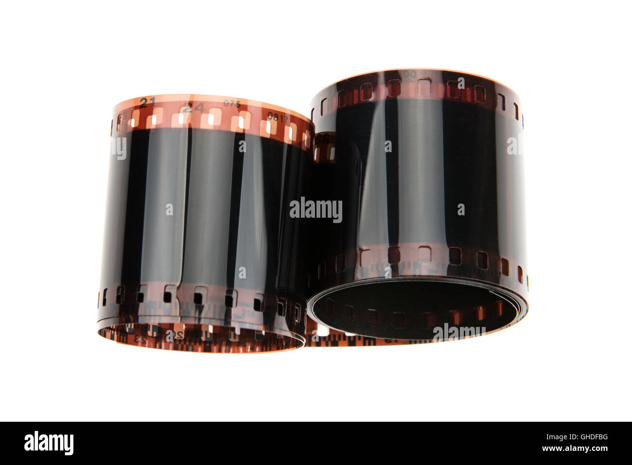 Cinema movie film reel silhouette hi-res stock photography and images ...