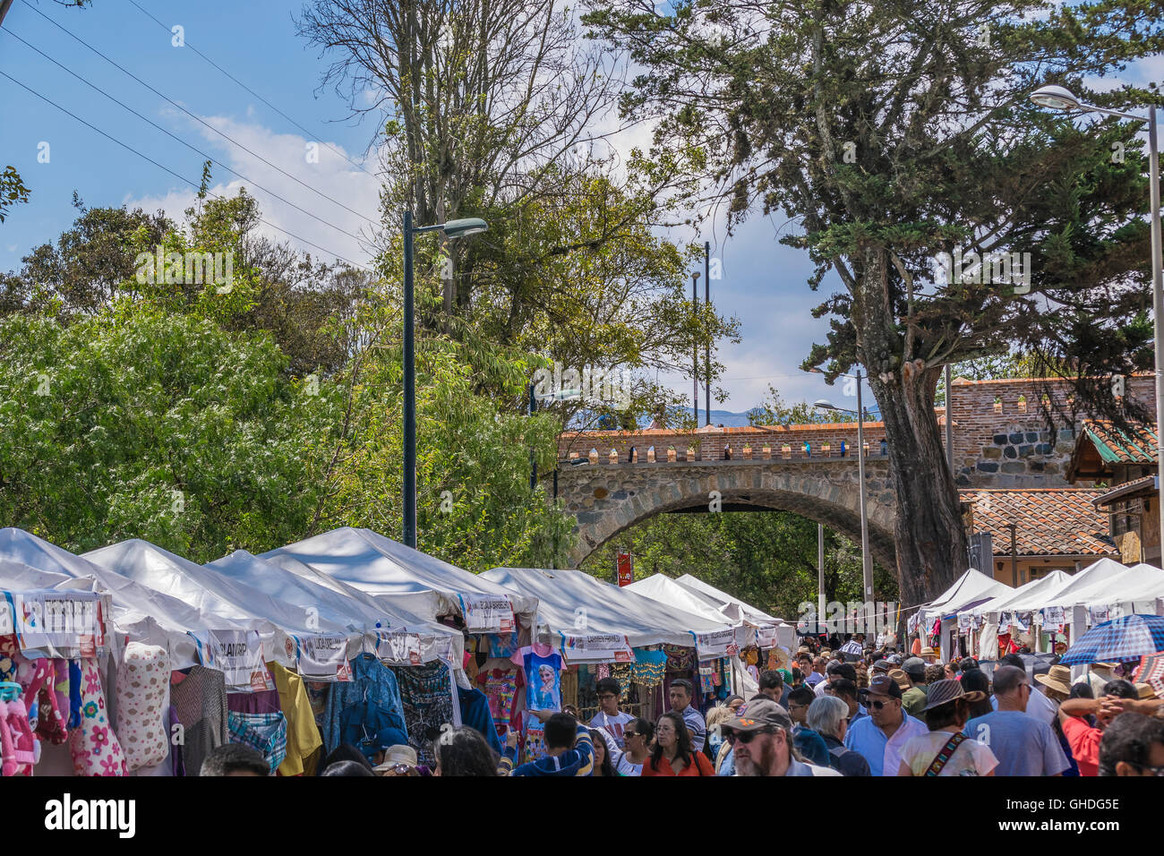 CUENCA, ECUADOR, NOVEMBER - 2015 - Group of people enjoying the day at ...