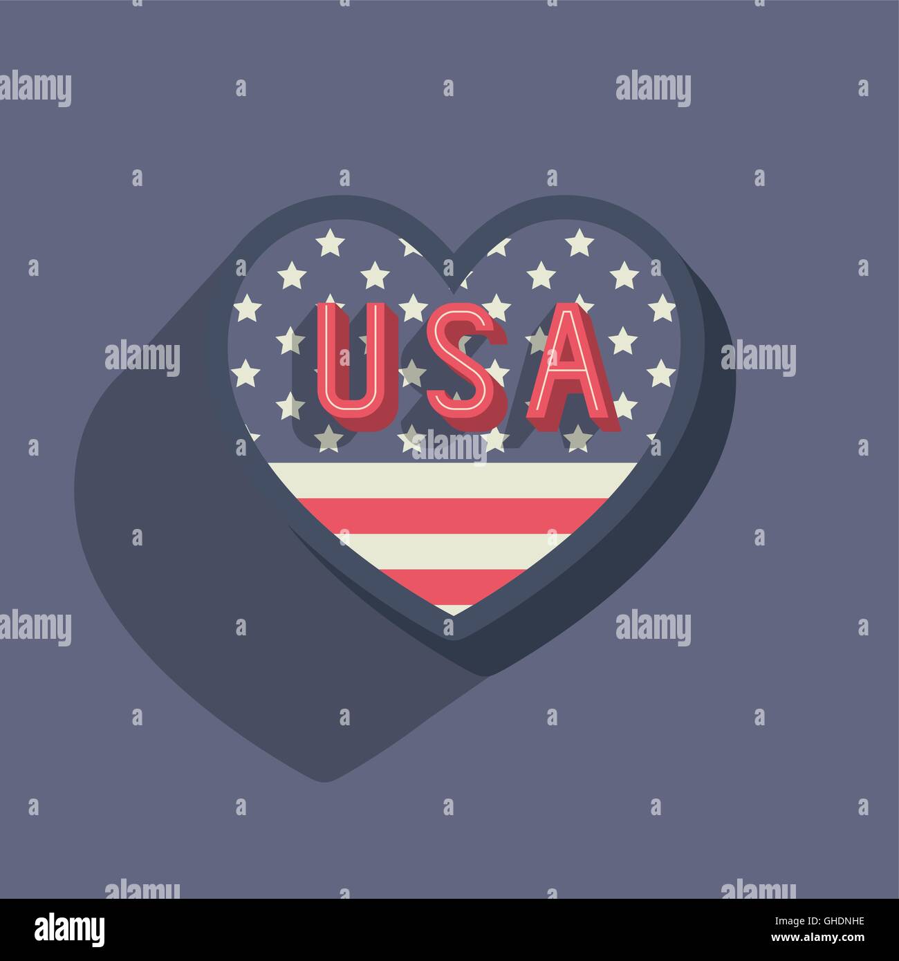 united states of america icon Stock Vector Image & Art - Alamy
