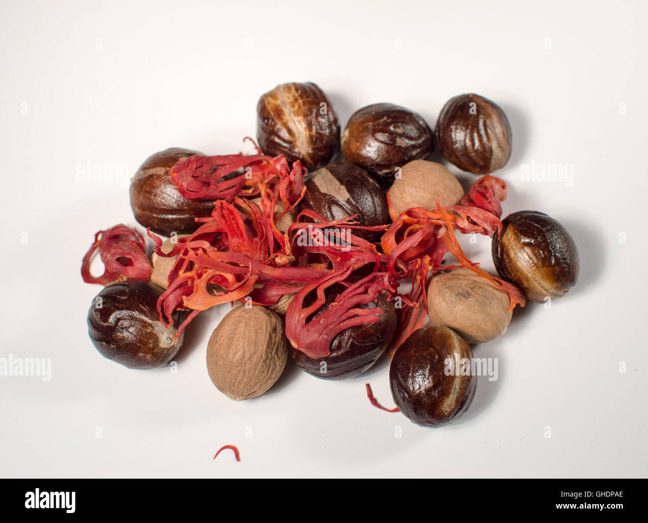 Nutmeg, Textured, Food and Drink, Food Stock Photo - Alamy