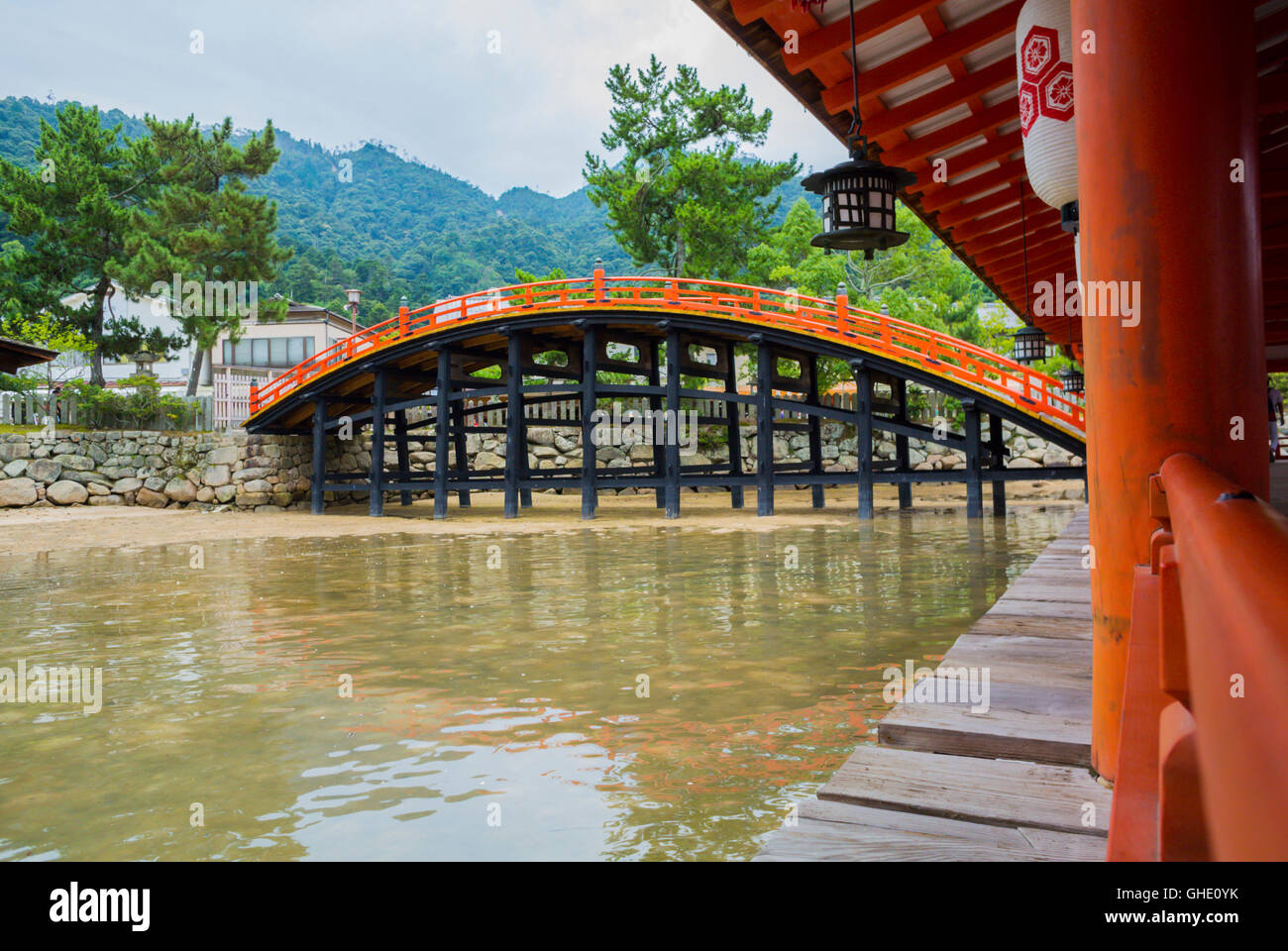 Japanese island bridge hi-res stock photography and images - Alamy