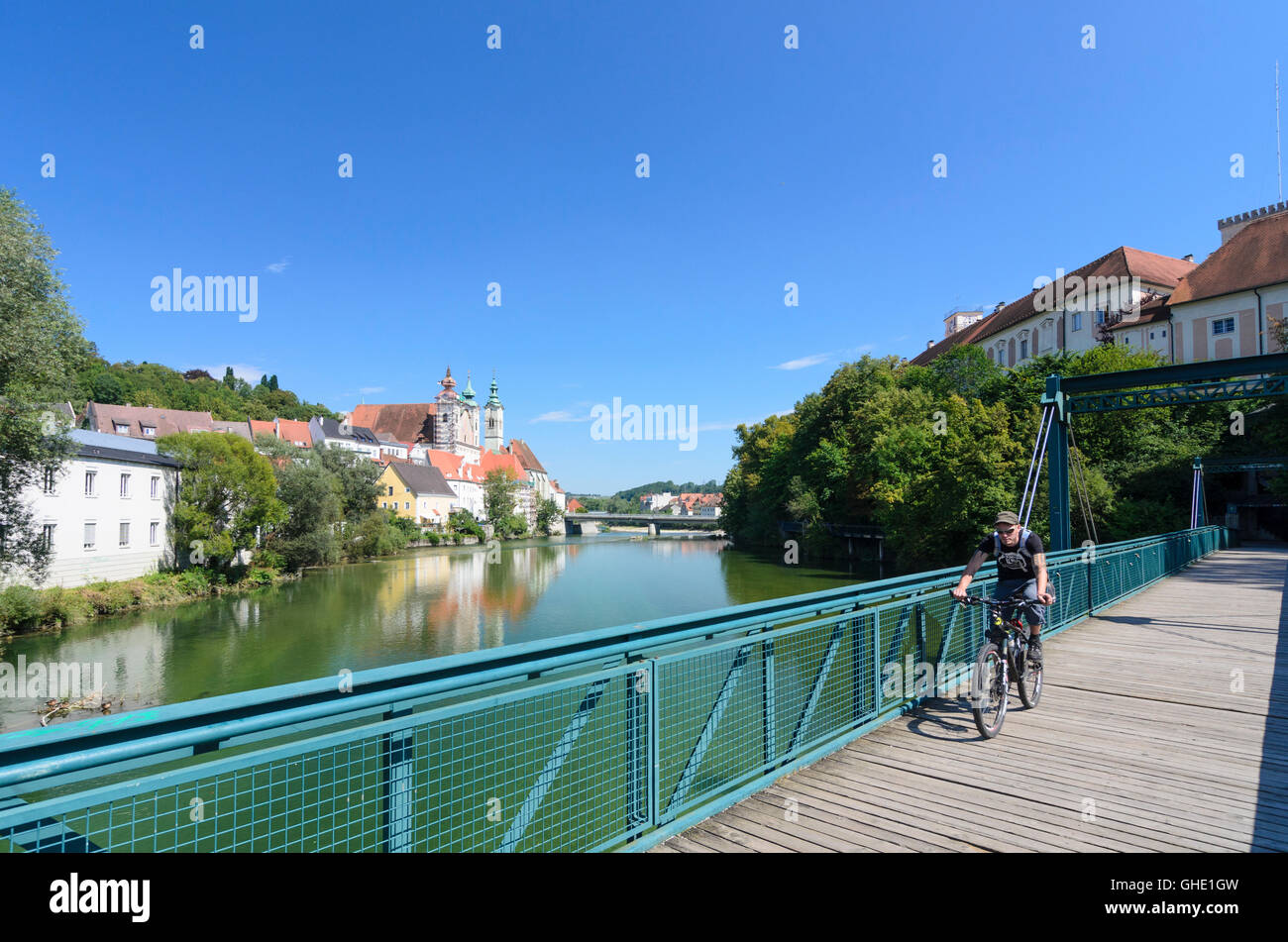 Steyr view over river hi-res stock photography and images - Alamy