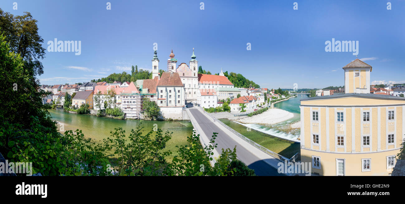 Steyr confluence river steyr left hi-res stock photography and images ...