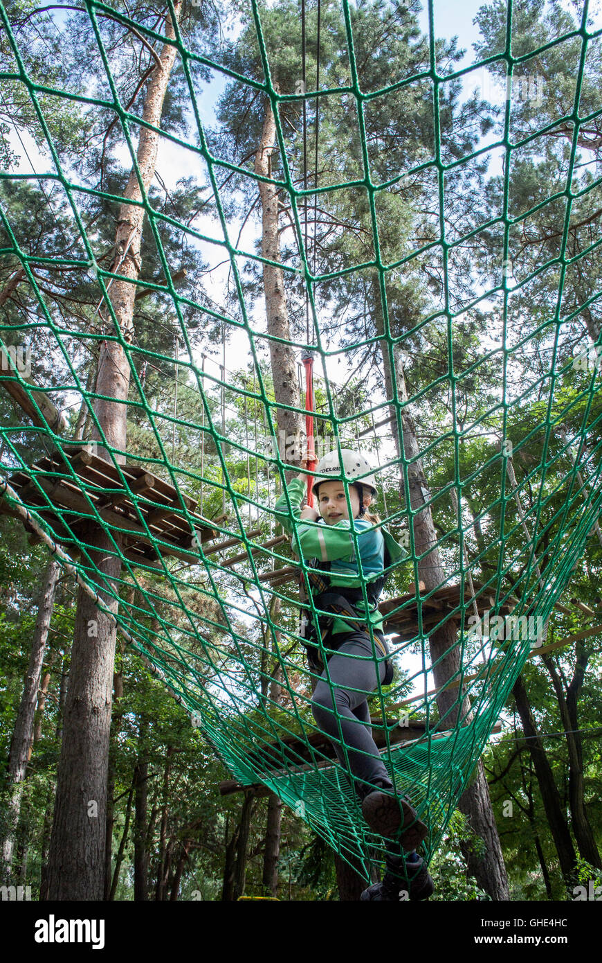 Treetop Adventure Park High Resolution Stock Photography and Images - Alamy