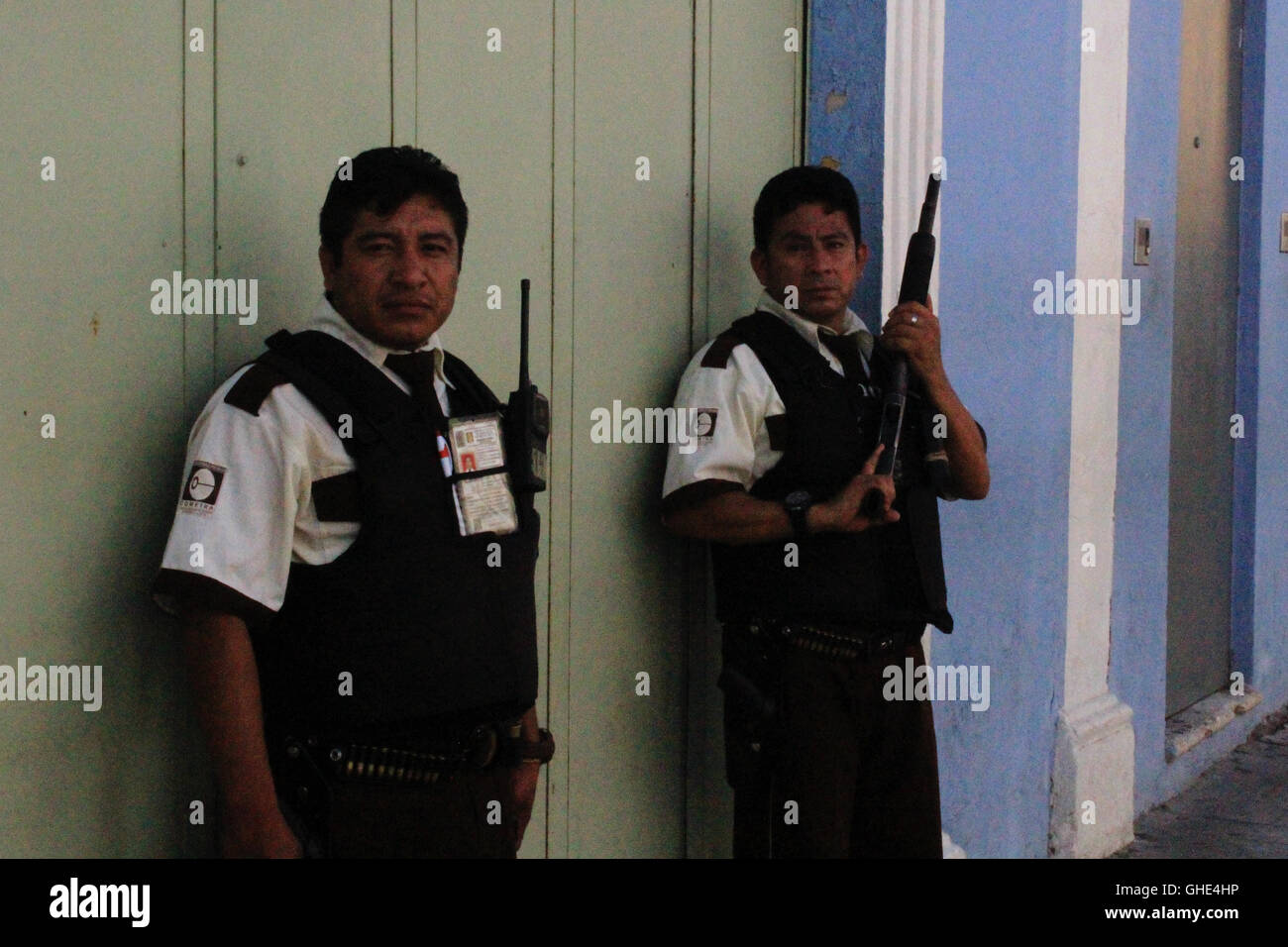 Mexican security guards hi-res stock photography and images - Alamy
