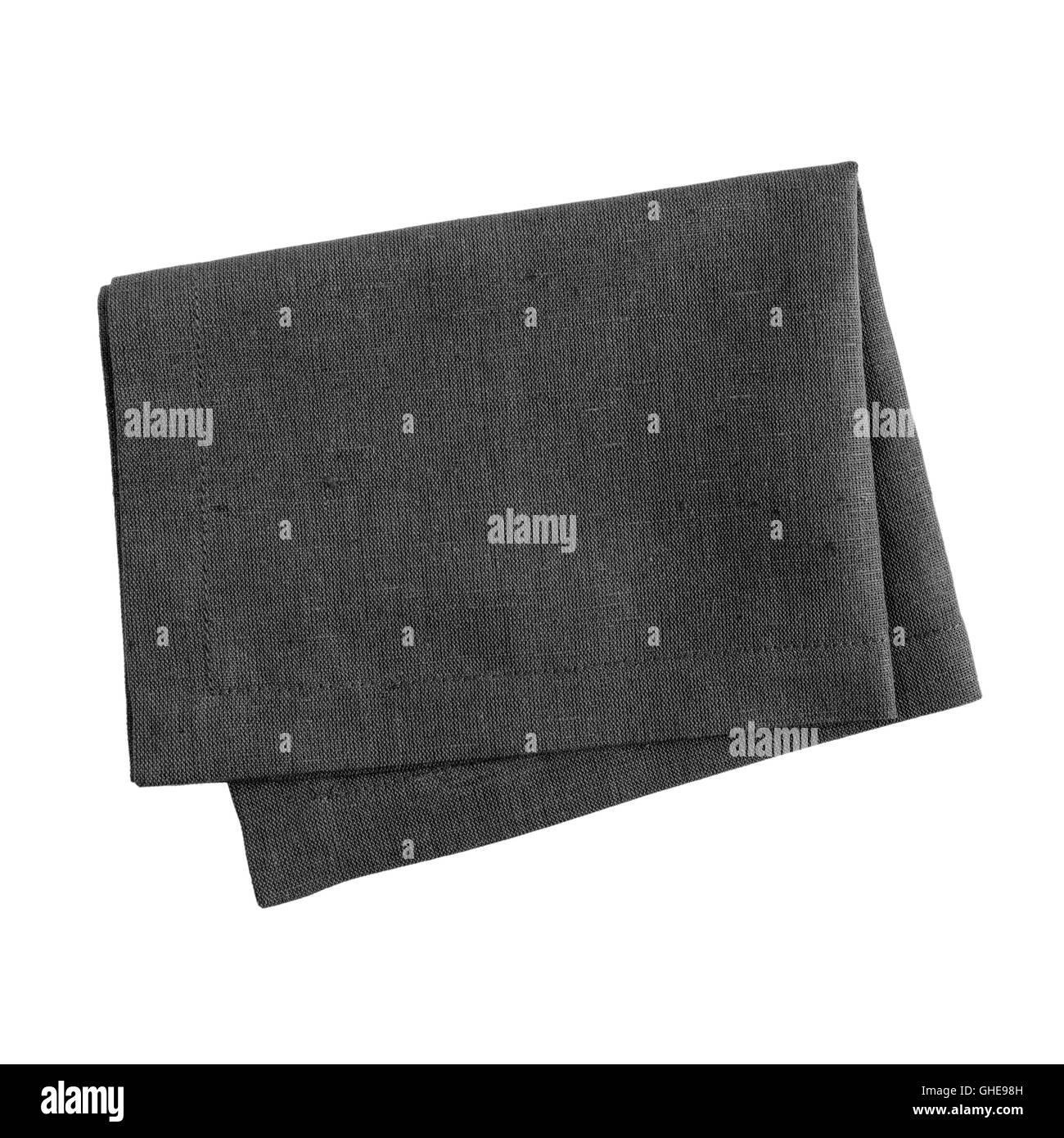 Fabric napkins background Black and White Stock Photos & Images - Alamy
