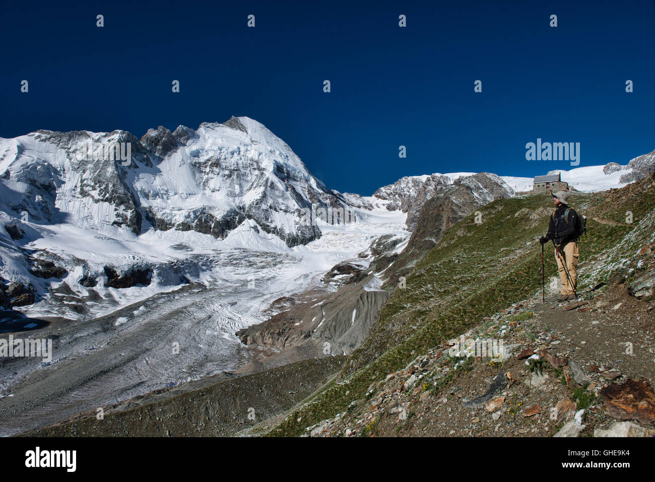 Haute route hut hi-res stock photography and images - Alamy