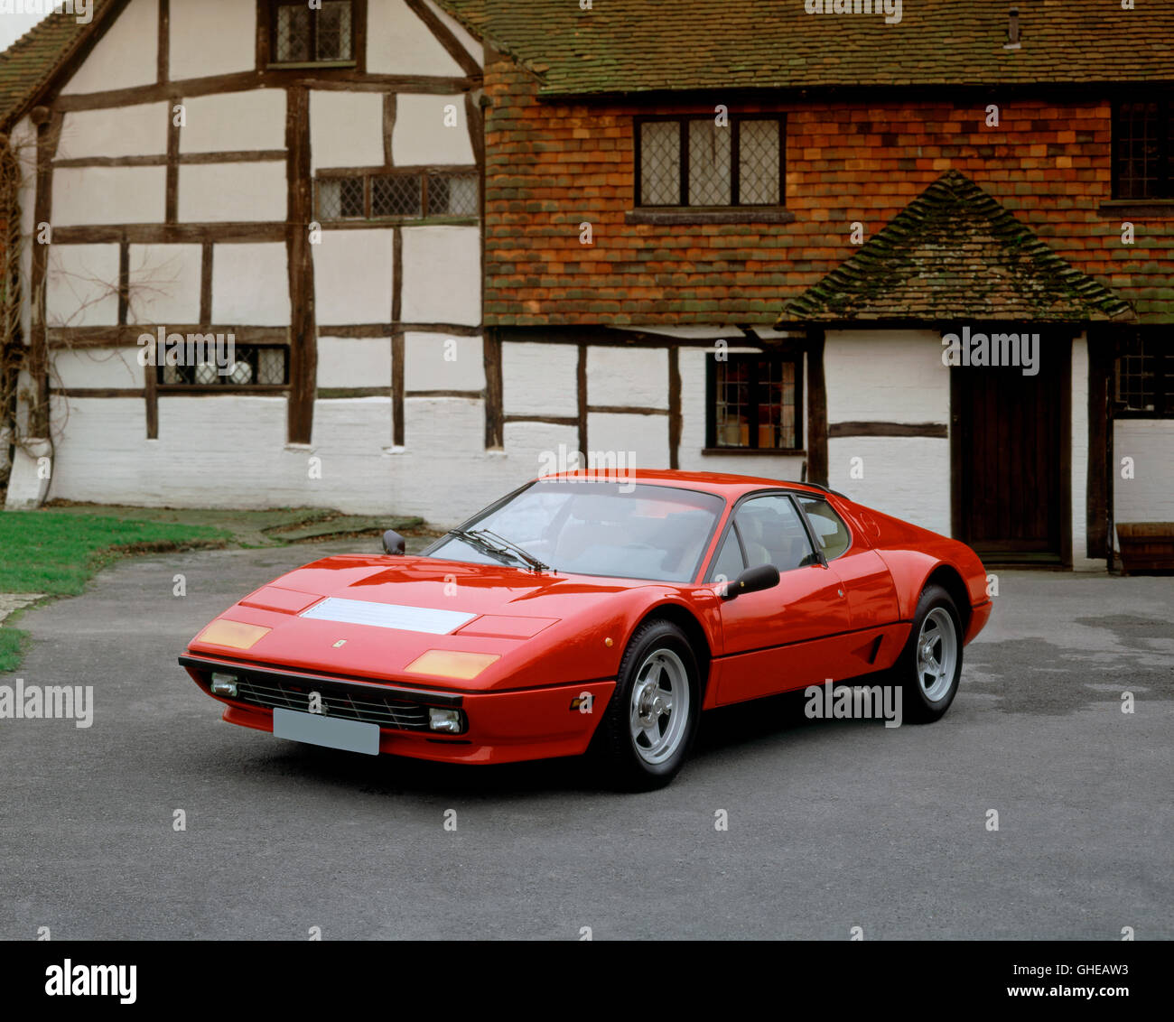 1984 Ferrari 512i BB Boxer Berlinetta 5 litre V12 engine developing ...