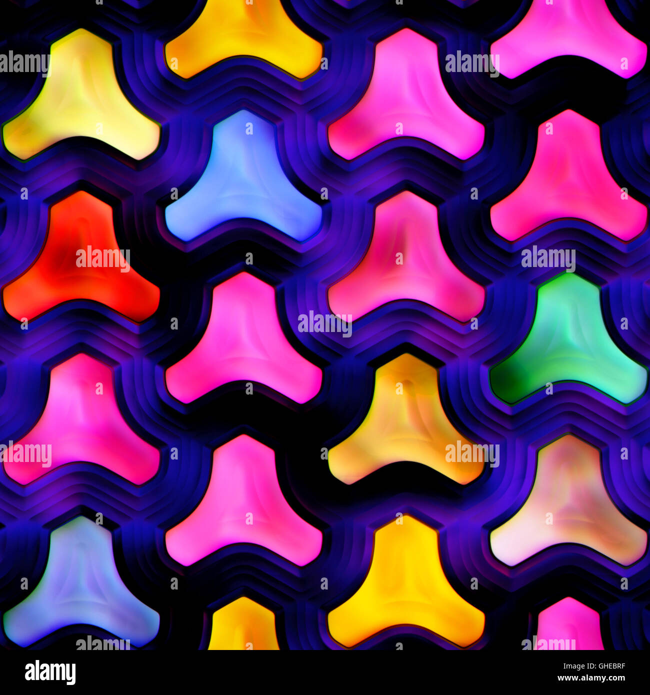 Seamless texture abstract shiny colorful background 2D illustration ...