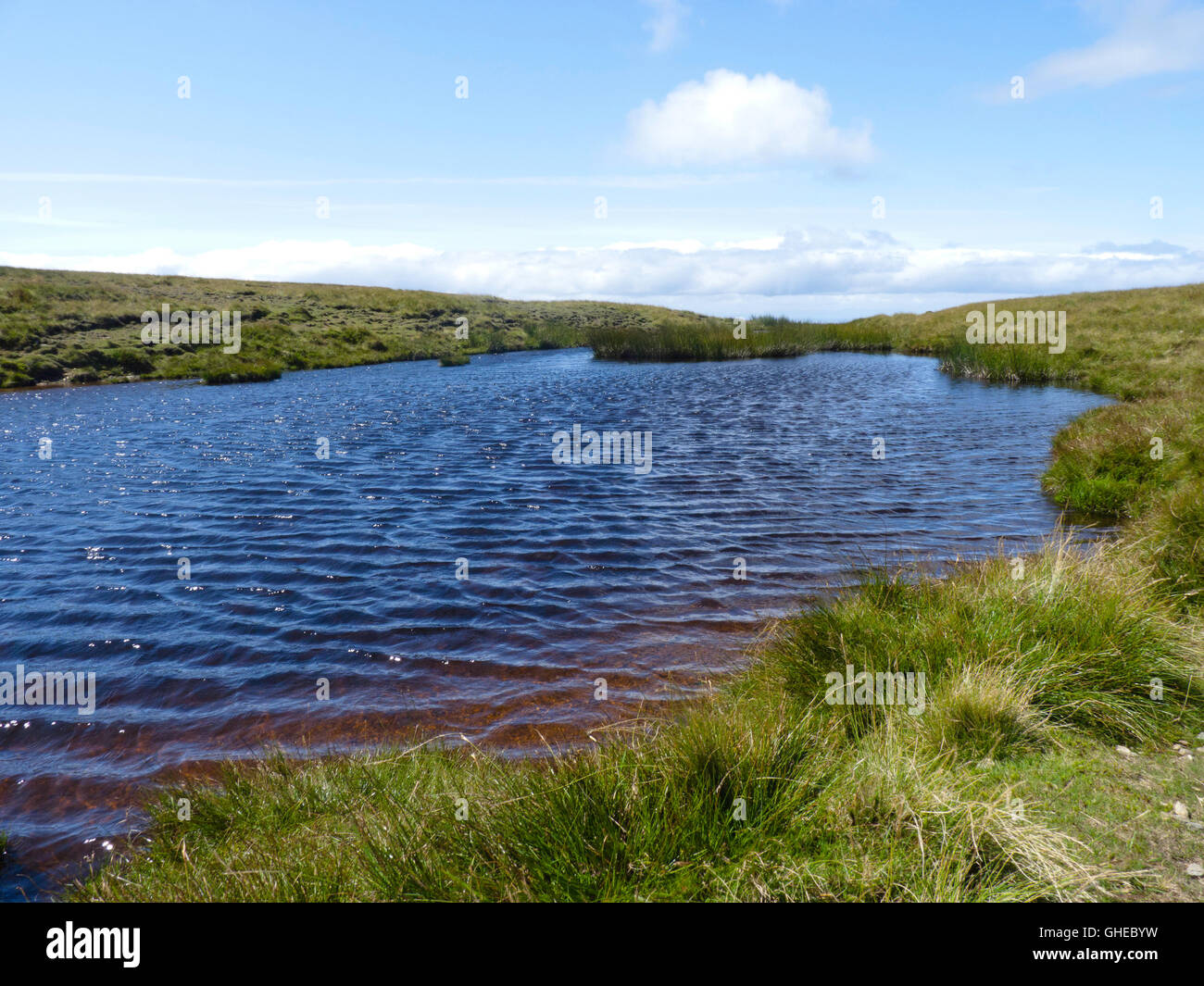 A small tarn in the Lake District, UK Stock Photo - Alamy