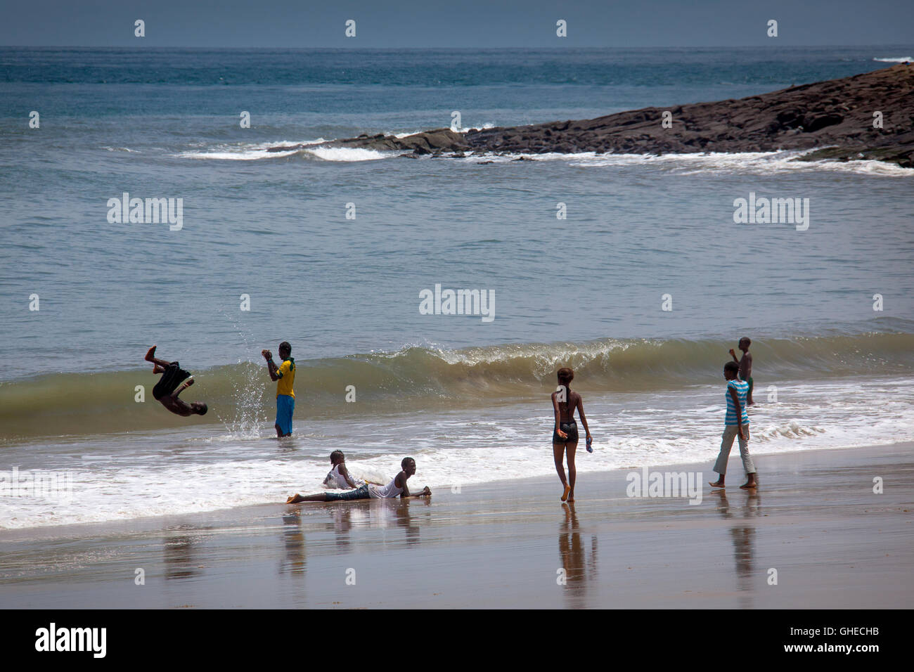 Sierra leone freetown beach hi-res stock photography and images - Alamy