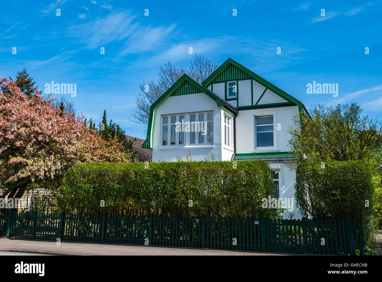 Family house german suburb hi-res stock photography and images - Alamy