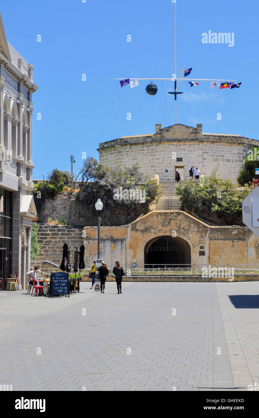 Fremantle,WA,Australia-November 19,2015:Historic Old Round House with ...