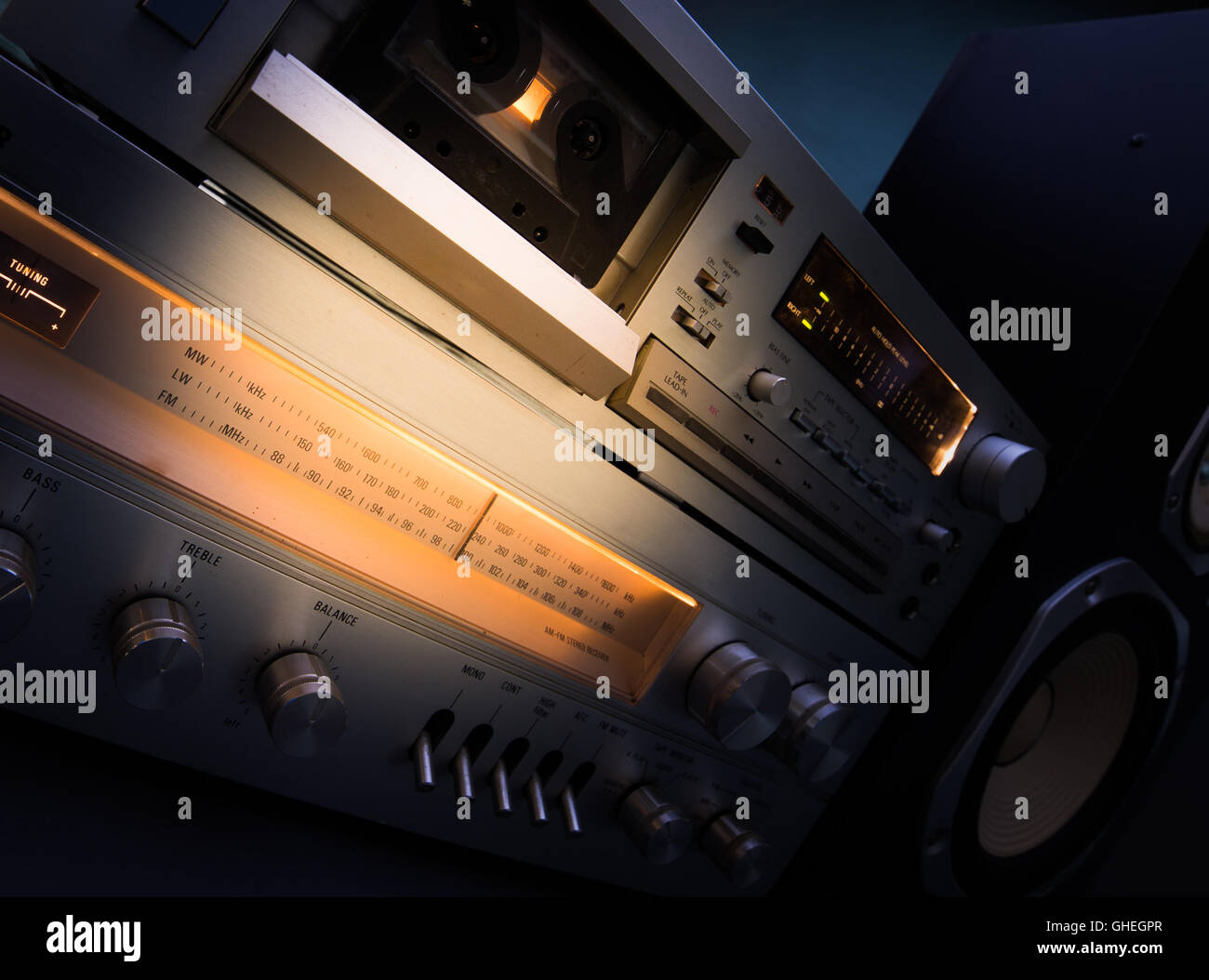 Tape deck hi-res stock photography and images - Alamy