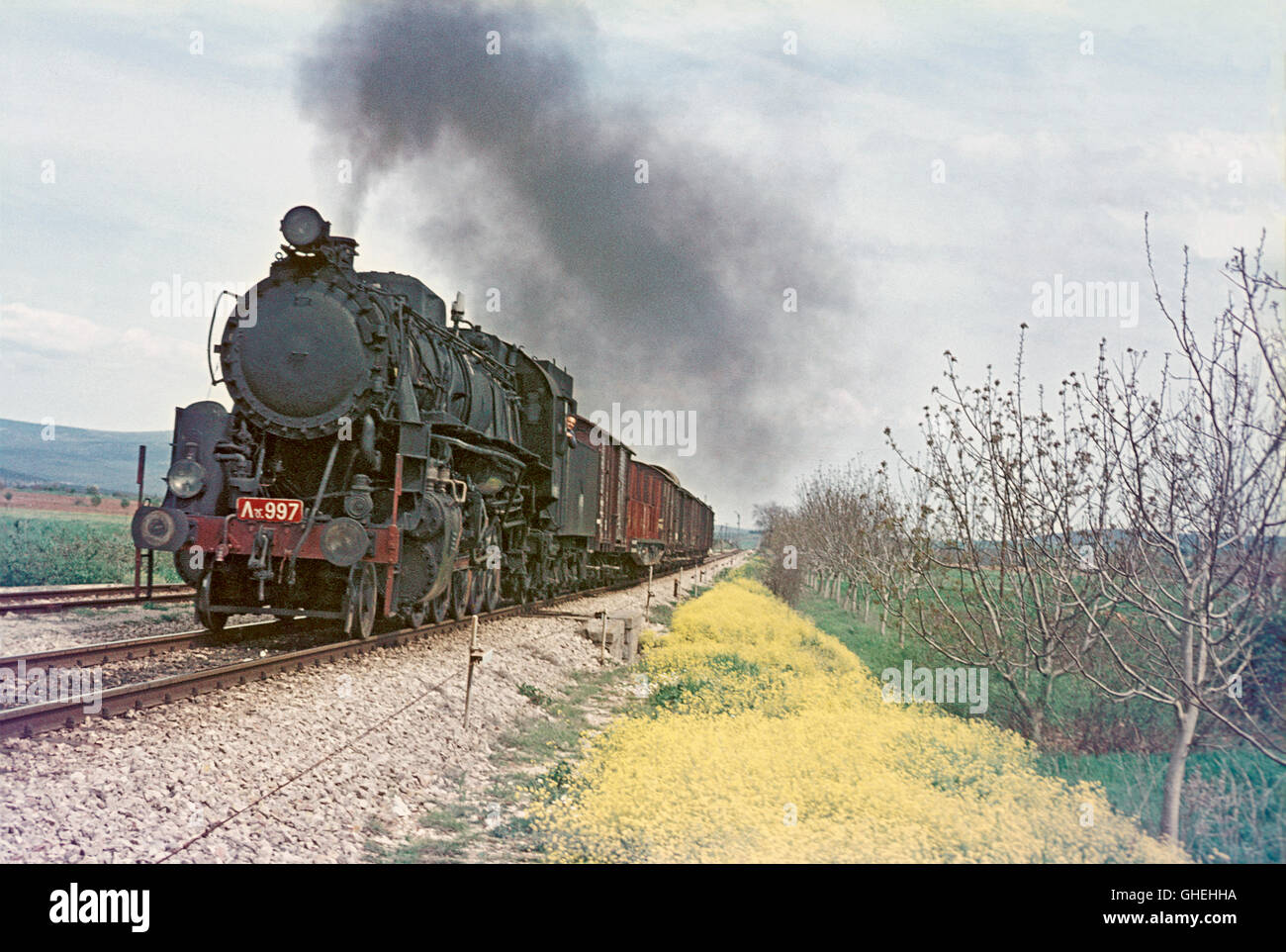 Greek railway hi-res stock photography and images - Alamy