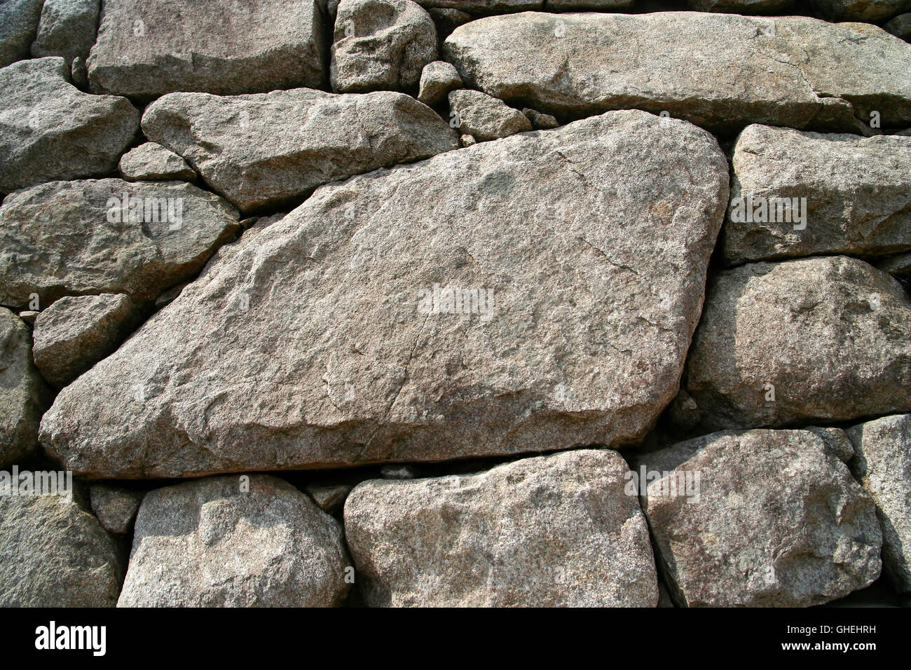 Large stone in an old Inca wall in Peru Stock Photo - Alamy
