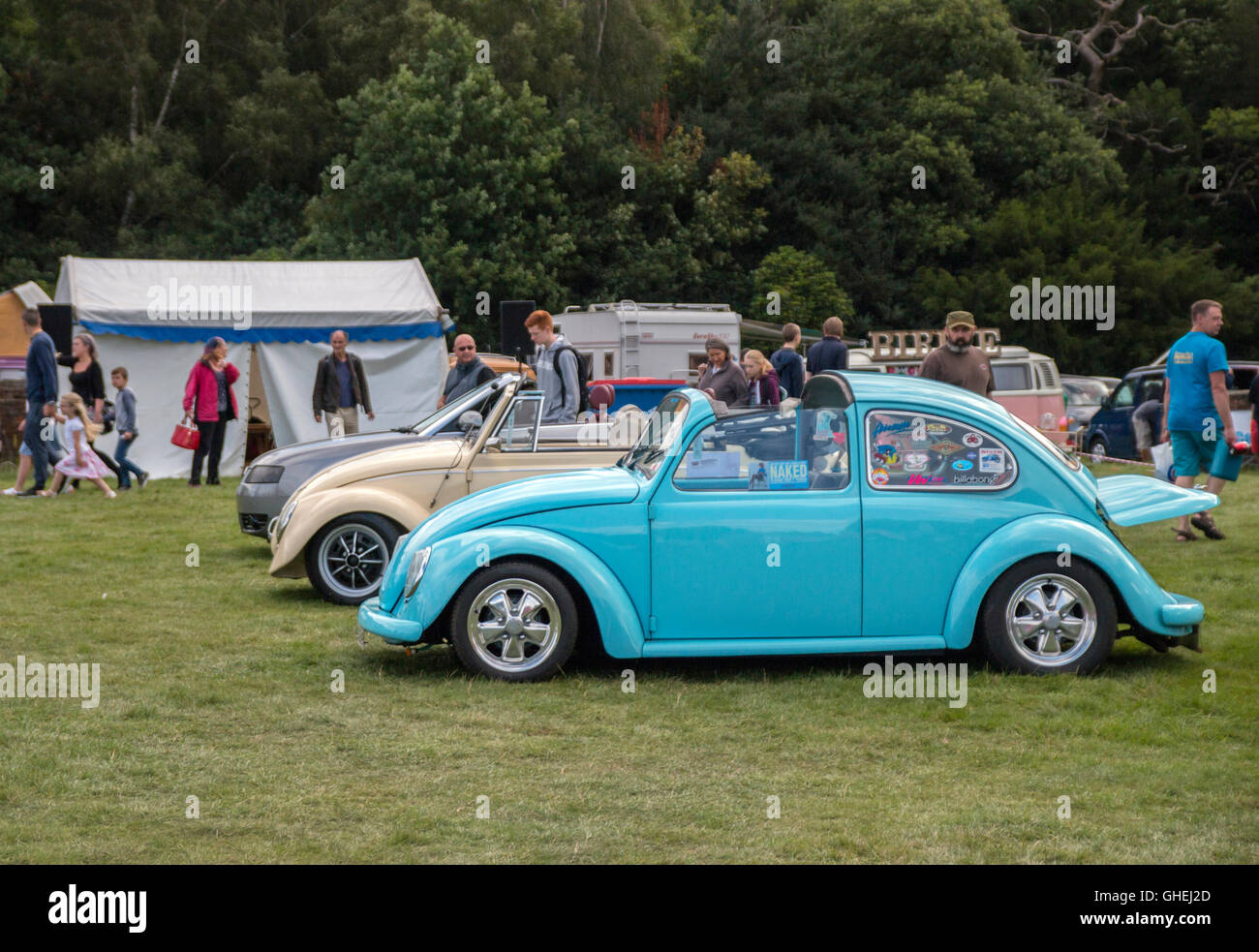 Volkswagen beetle open top car hi-res stock photography and images - Alamy