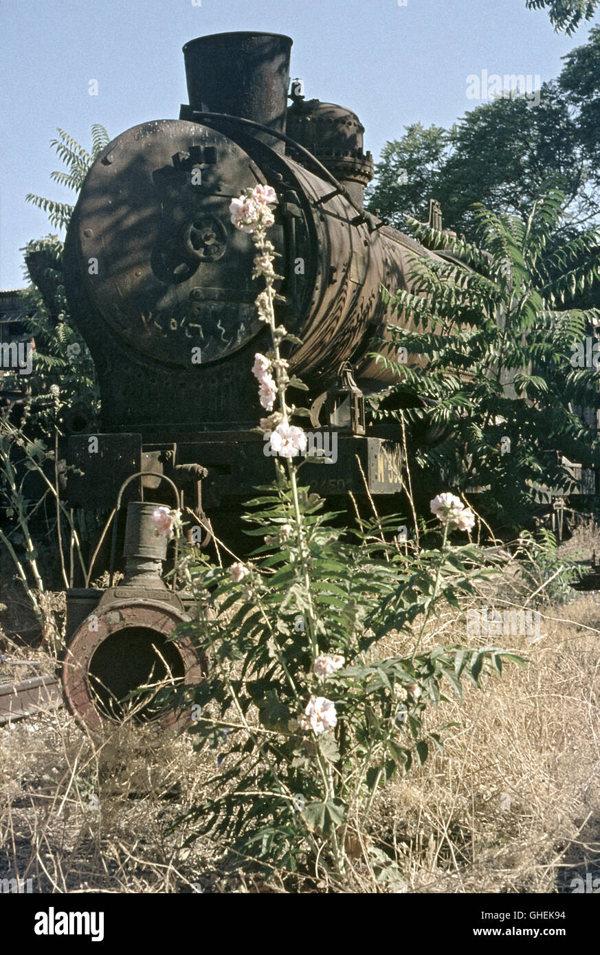 Man made engine tank syria railway hi-res stock photography and images ...