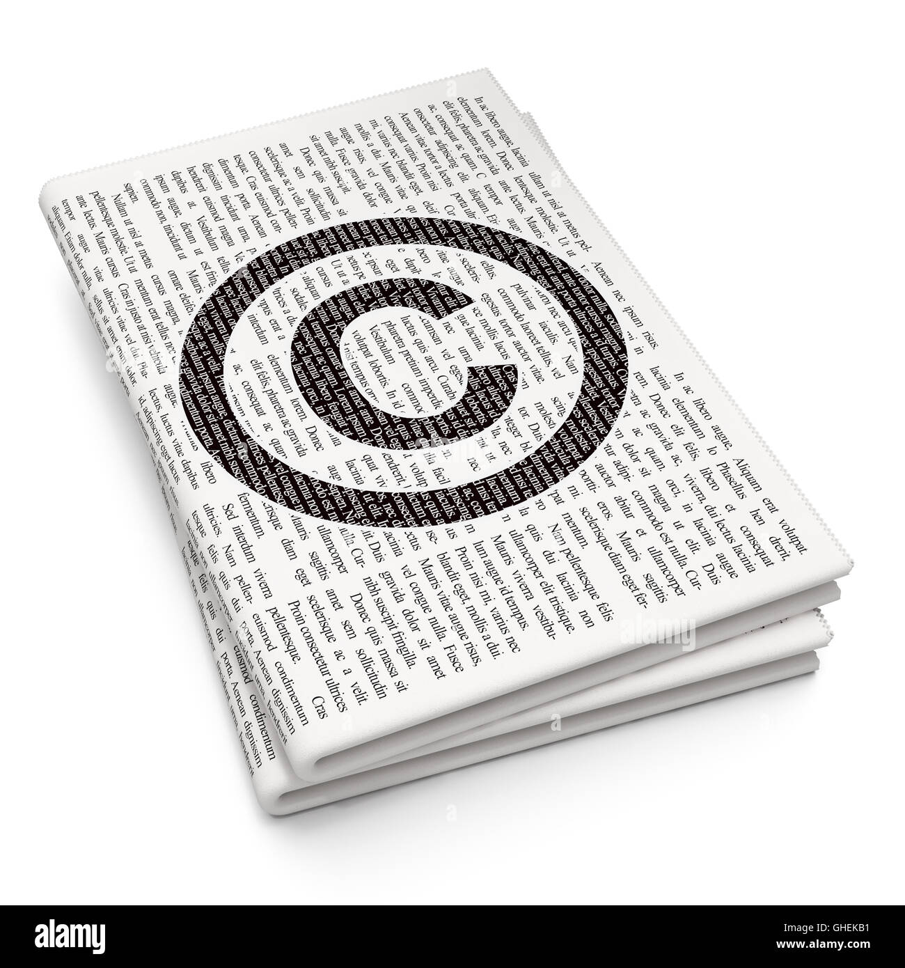 Law concept: Copyright on Newspaper background Stock Photo - Alamy