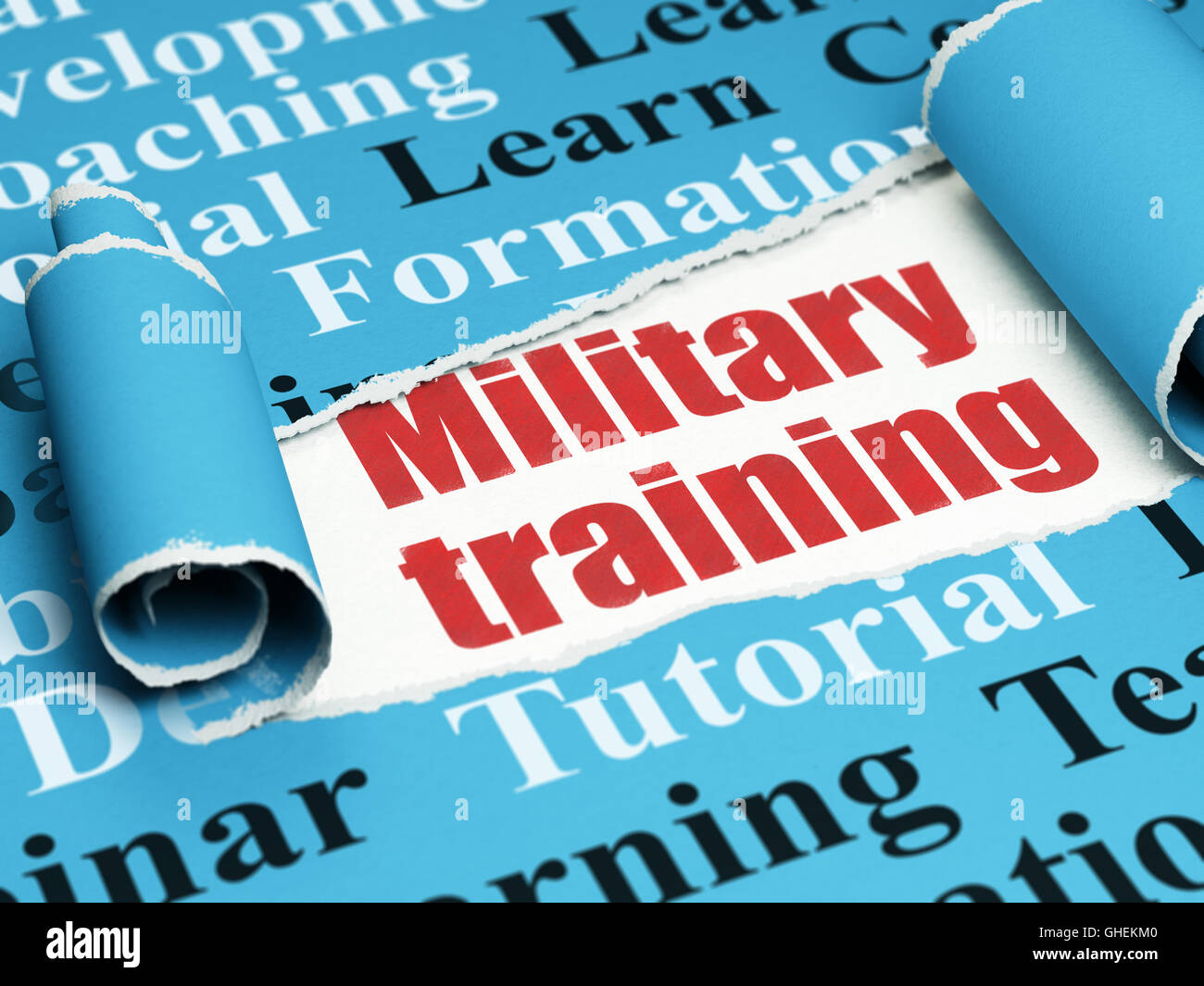 Military word cloud concept hi-res stock photography and images - Alamy