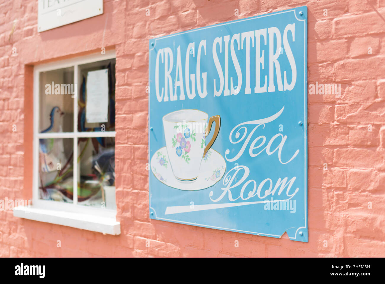 The Cragg Sisters tea rooms and cafe in Aldeburgh Suffolk UK Stock ...