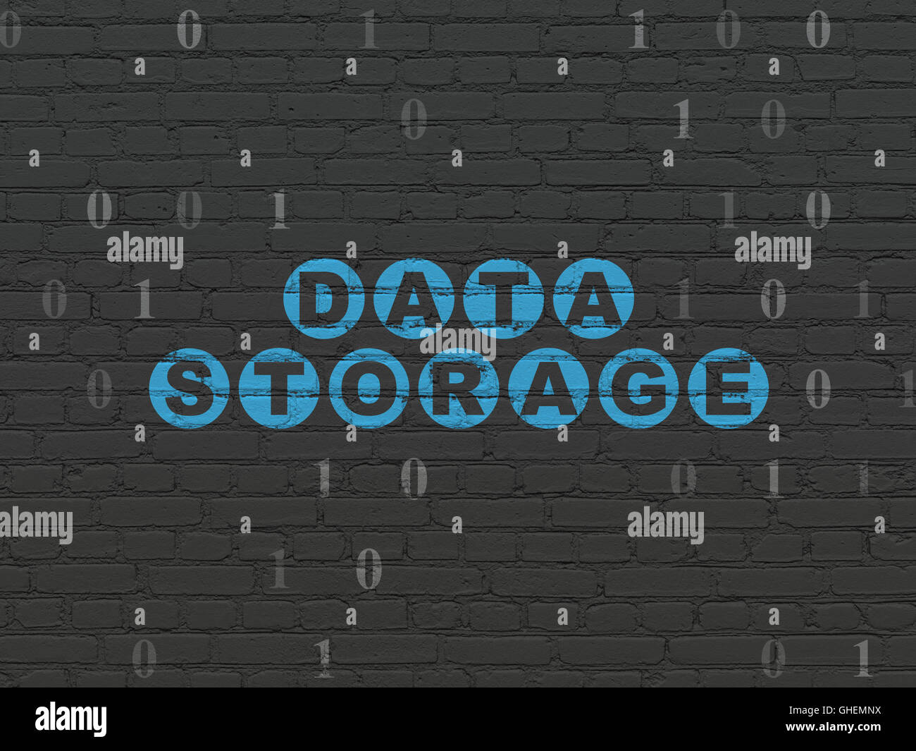 Data concept: Data Storage on wall background Stock Photo - Alamy