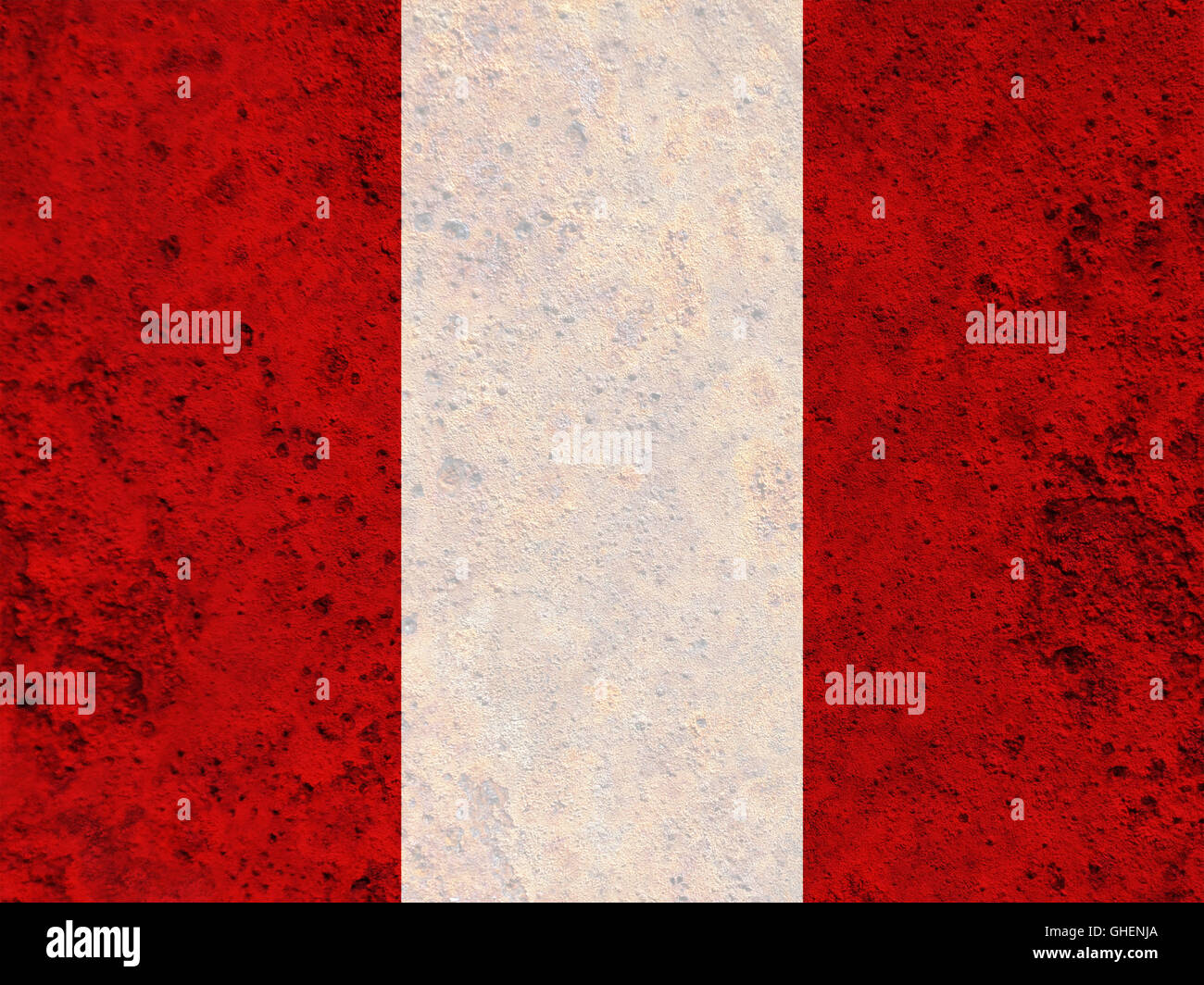 Flag on rusty metal Stock Photo - Alamy