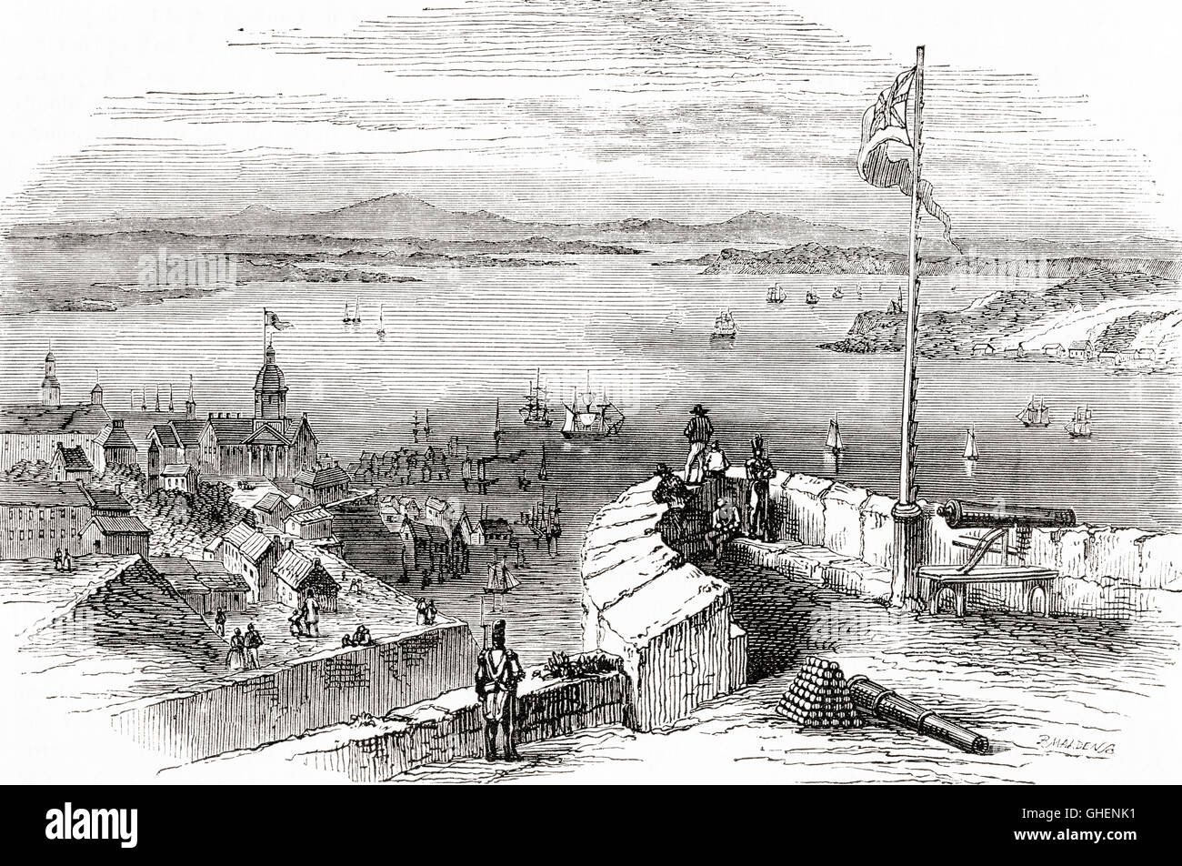 Quebec 18th century hi-res stock photography and images - Alamy