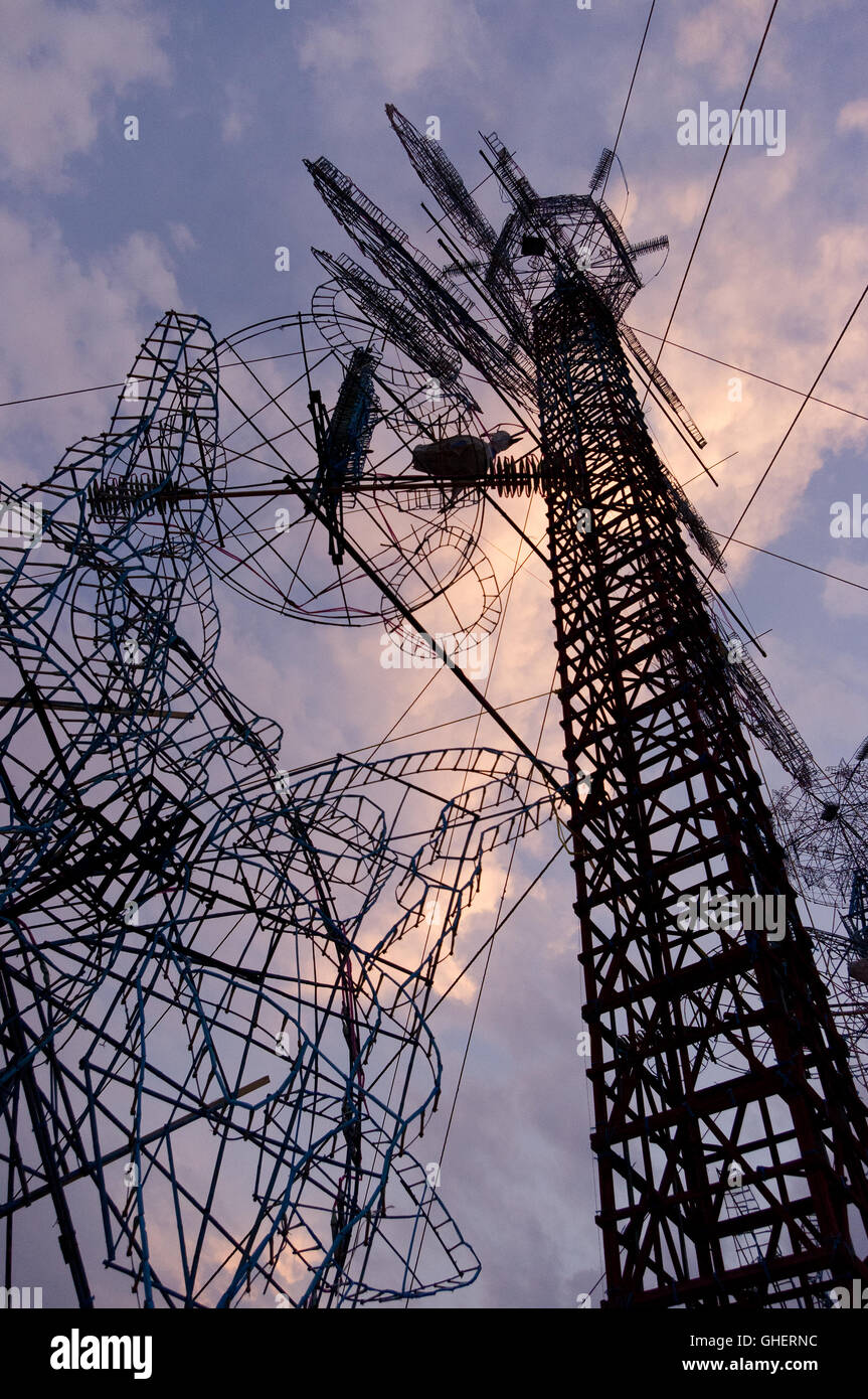 Mexican fireworks castle hi-res stock photography and images - Alamy