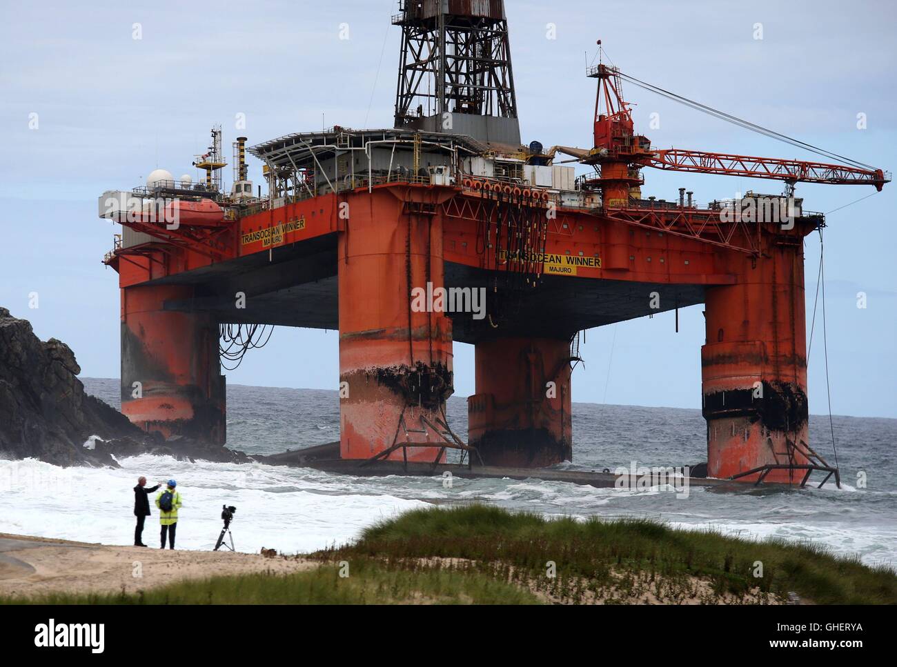 The transocean winner drilling rig hi-res stock photography and images ...