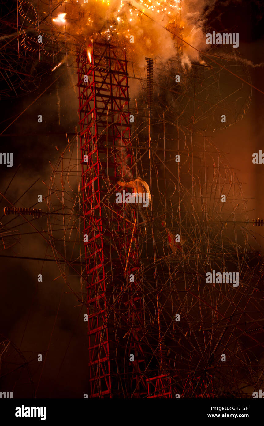 Mexican fireworks castle hi-res stock photography and images - Alamy