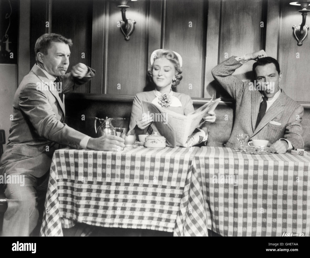 USA 1955 Charles Walters DAVID WAYNE (Joe McCall), CELESTE HOLM (Sylvia ...
