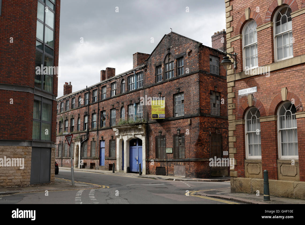 Wharncliffe works in Shalesmoor Sheffield, Abandoned factory building ...