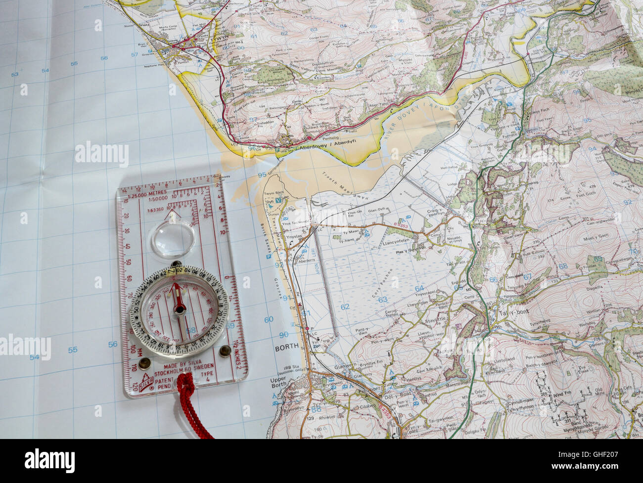 Ordnance survey map hi-res stock photography and images - Alamy