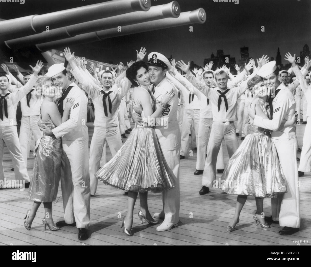 HIT THE DECK USA 1955 Roy Rowland The dancing couples: JANE POWELL ...