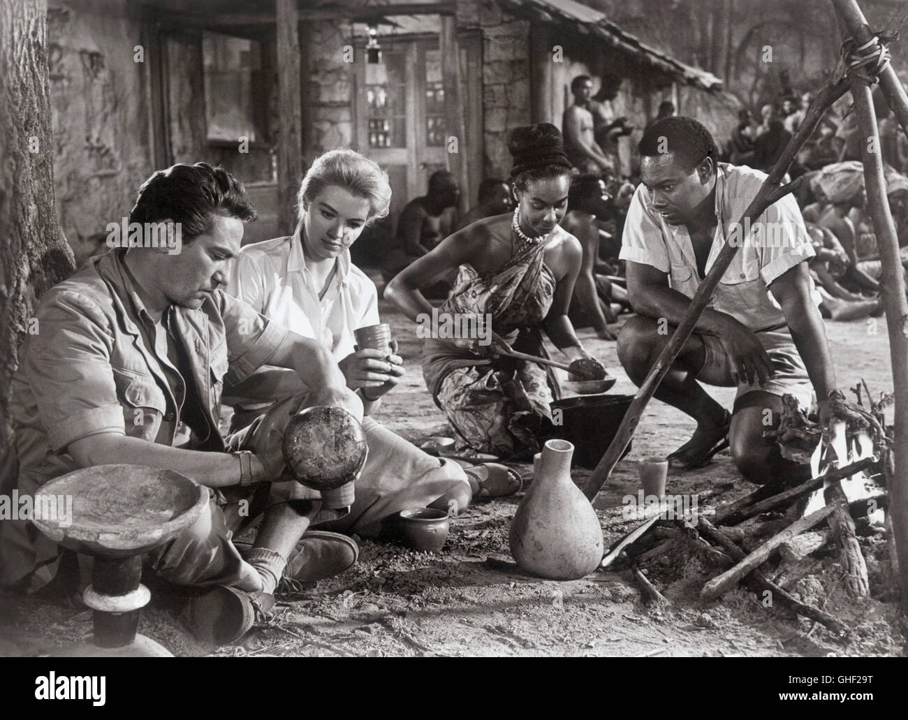 THE SINS OF RACHEL CADE USA 1961 Gordon Douglas PETER FINCH, ANGIE ...